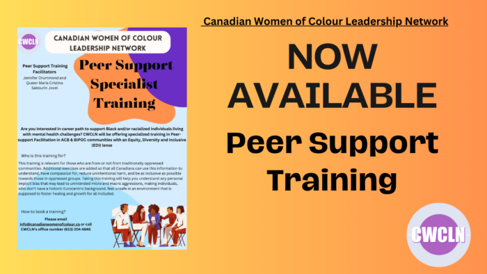 Canadian Women of Colour Leadership Network | NEW TRAINING AVAILABLE ...